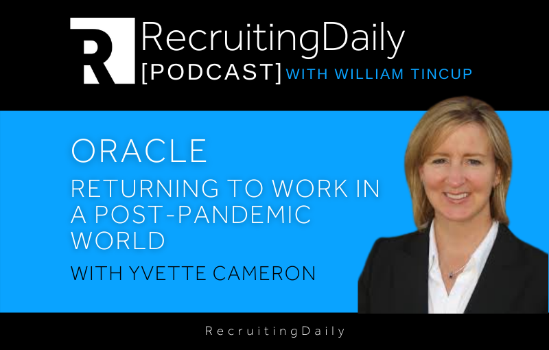 Oracle - Returning to Work in Post-Pandemic World with Yvette Cameron ...