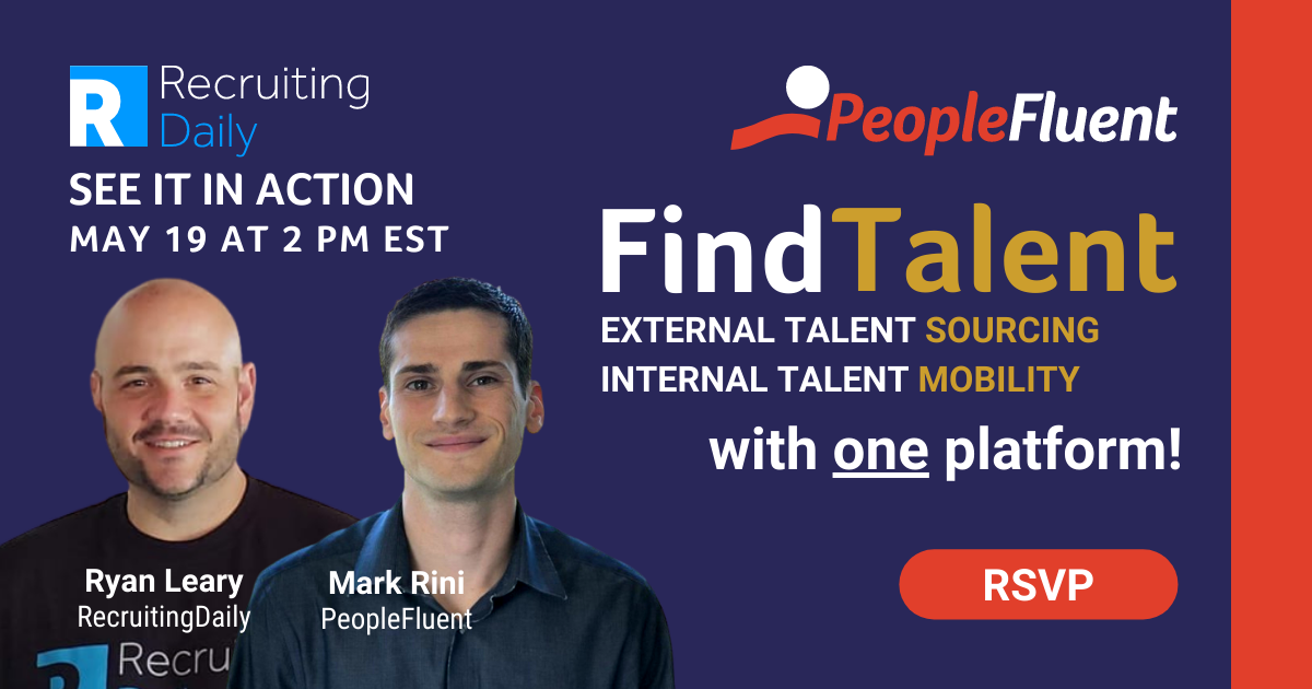 PeopleFluent: External Talent Sourcing & Internal Talent Mobility with ...