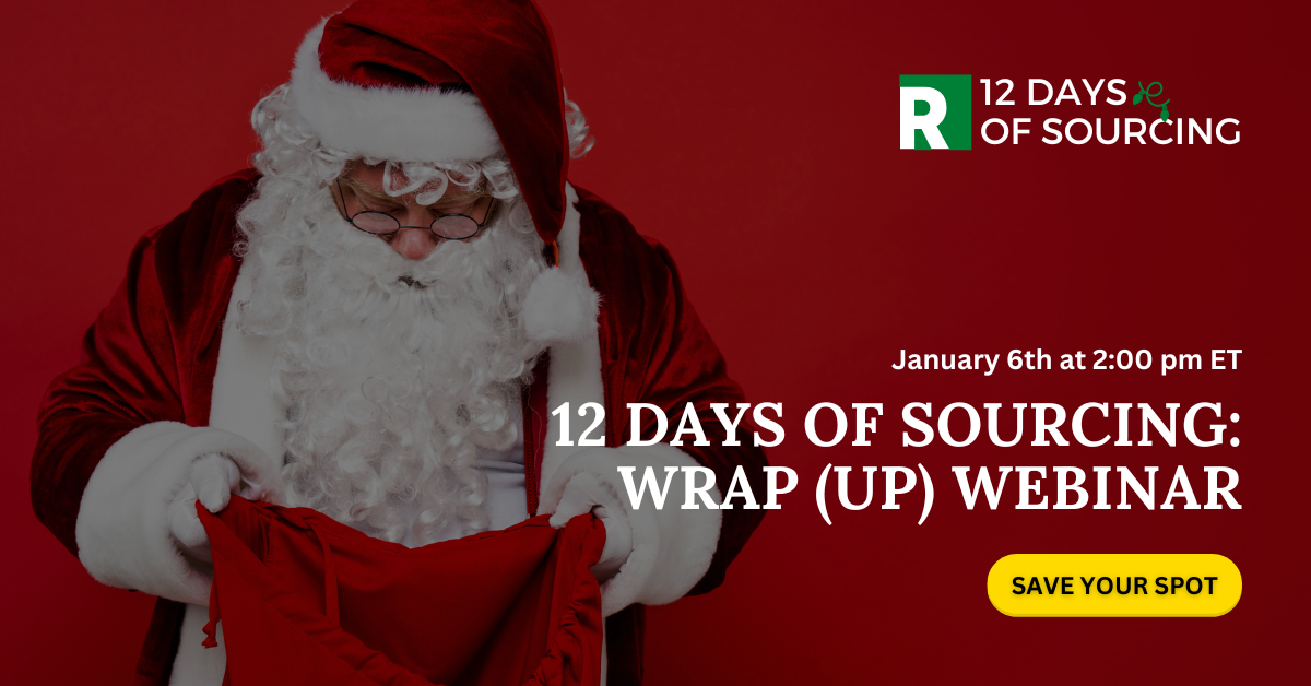 12 Days of Sourcing: That's a Wrap (Up) - RecruitingDaily