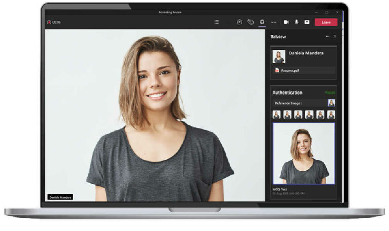 Talview Unveils Candidate Authentication Feature for Microsoft Teams - RecruitingDaily